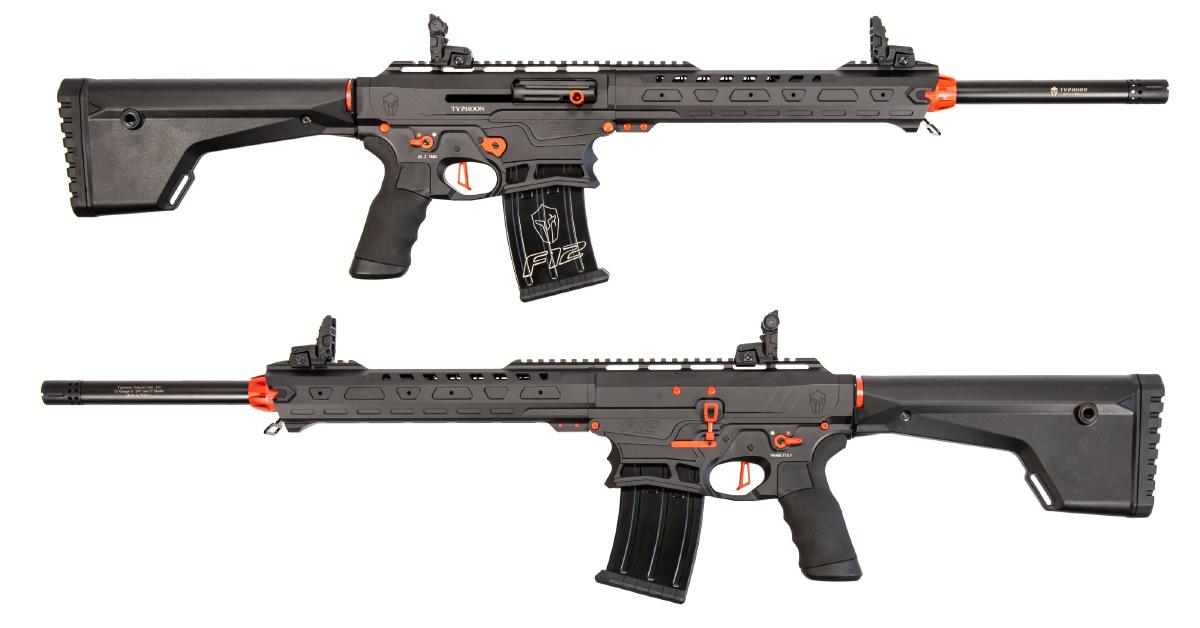 Ammo Bros | TYPHOON DEFENSE F12 PUMA CLASSIC W/ SHORT FOREEND RED ACCENTS