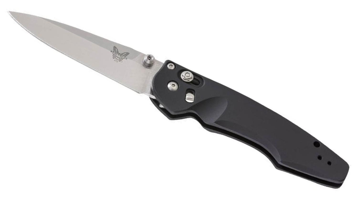 Ammo Bros | BENCHMADE 470 EMISSARY ASSISTED FOLDING KNIFE 3IN S30V SATIN