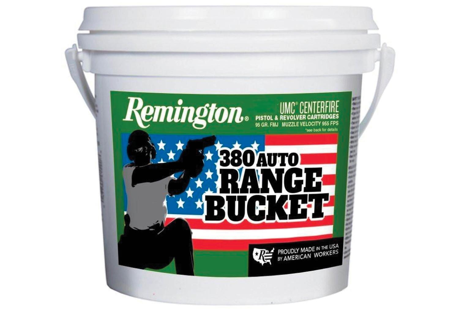 Ammo Bros | REMINGTON UMC 380ACP 95GR. FMJ 300RD BUCKET