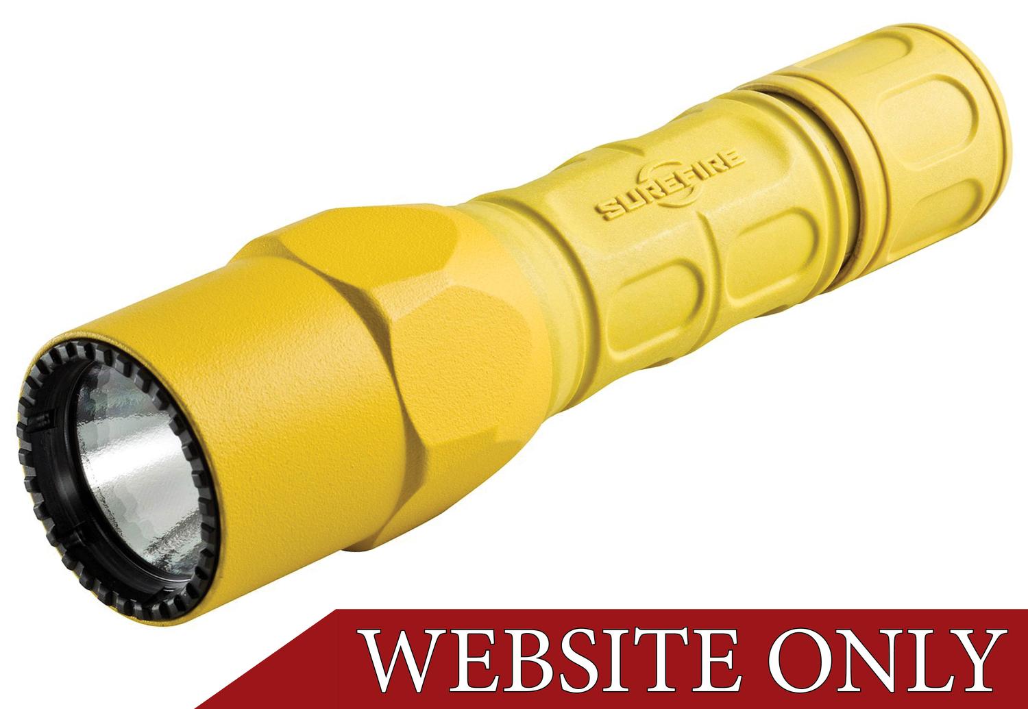 Ammo Bros | SUREFIRE G2X PRO DUAL-OUTPUT LED FLASHLIGHT - YELLOW