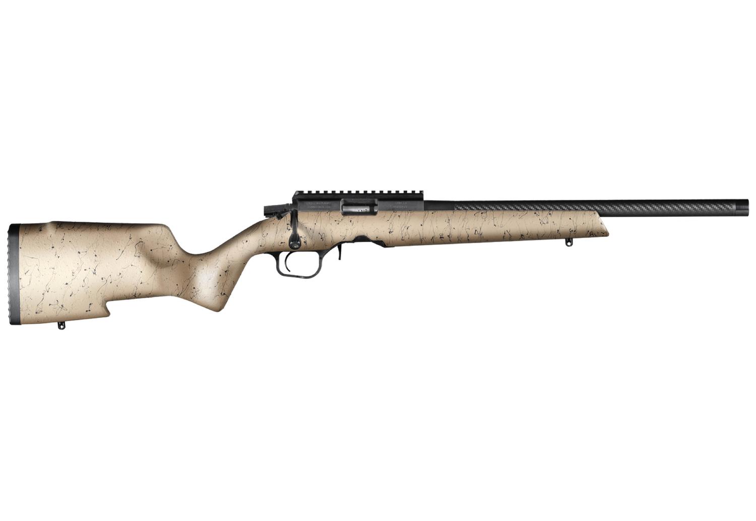 Ammo Bros | CHRISTENSEN ARMS RANGER 22LR 18IN BLACK W/ TAN STOCK