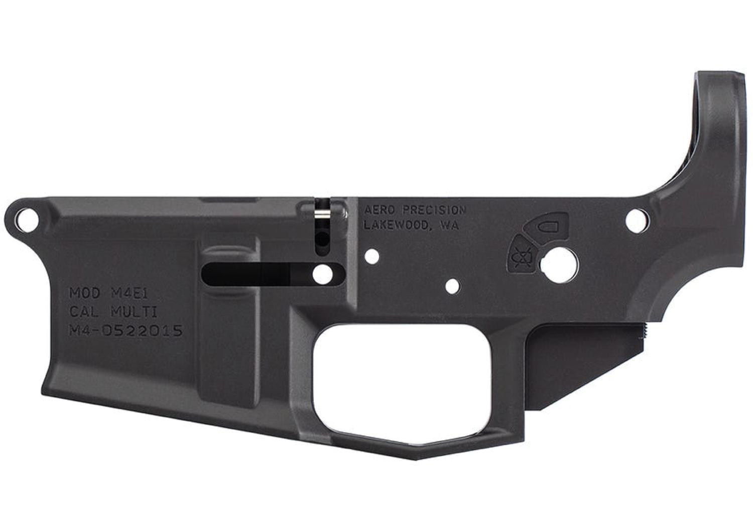 Ammo Bros | AERO PRECISION M4E1 STRIPPED LOWER RECEIVER - BLACK