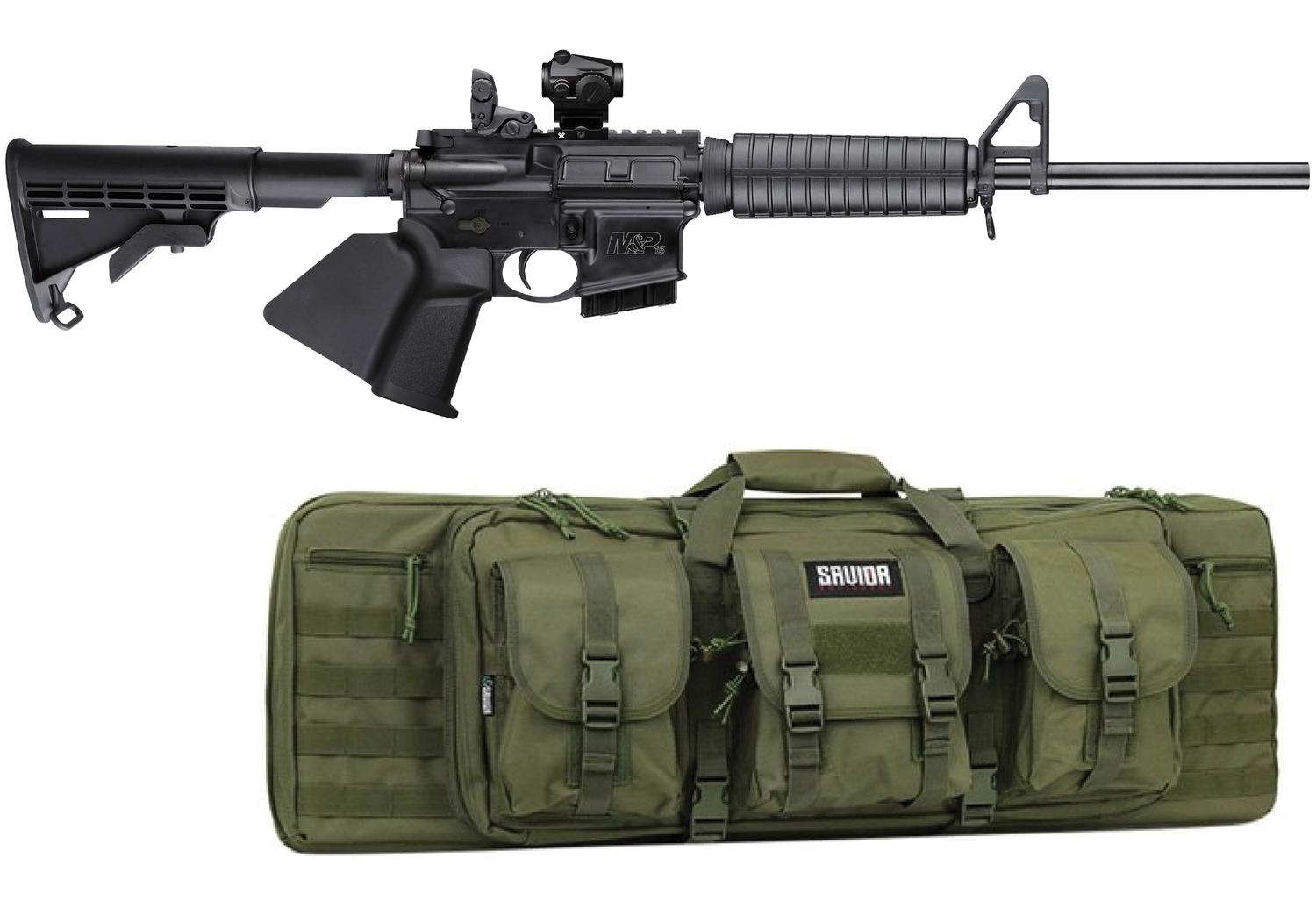 Ammo Bros | SMITH-WESSON MP-15 SPORT II COMBO W/ CROSSFIRE RED DOT ...