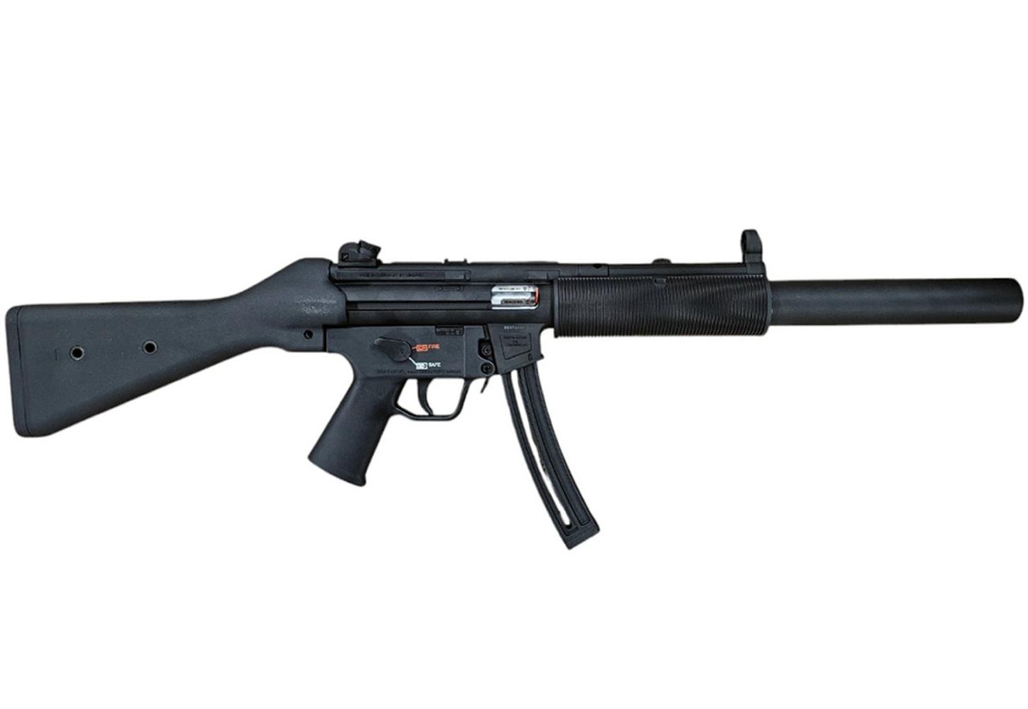 Ammo Bros | HECKLER & KOCH MP5 .22LR W/ FAUX SUPRESSOR - BLACK