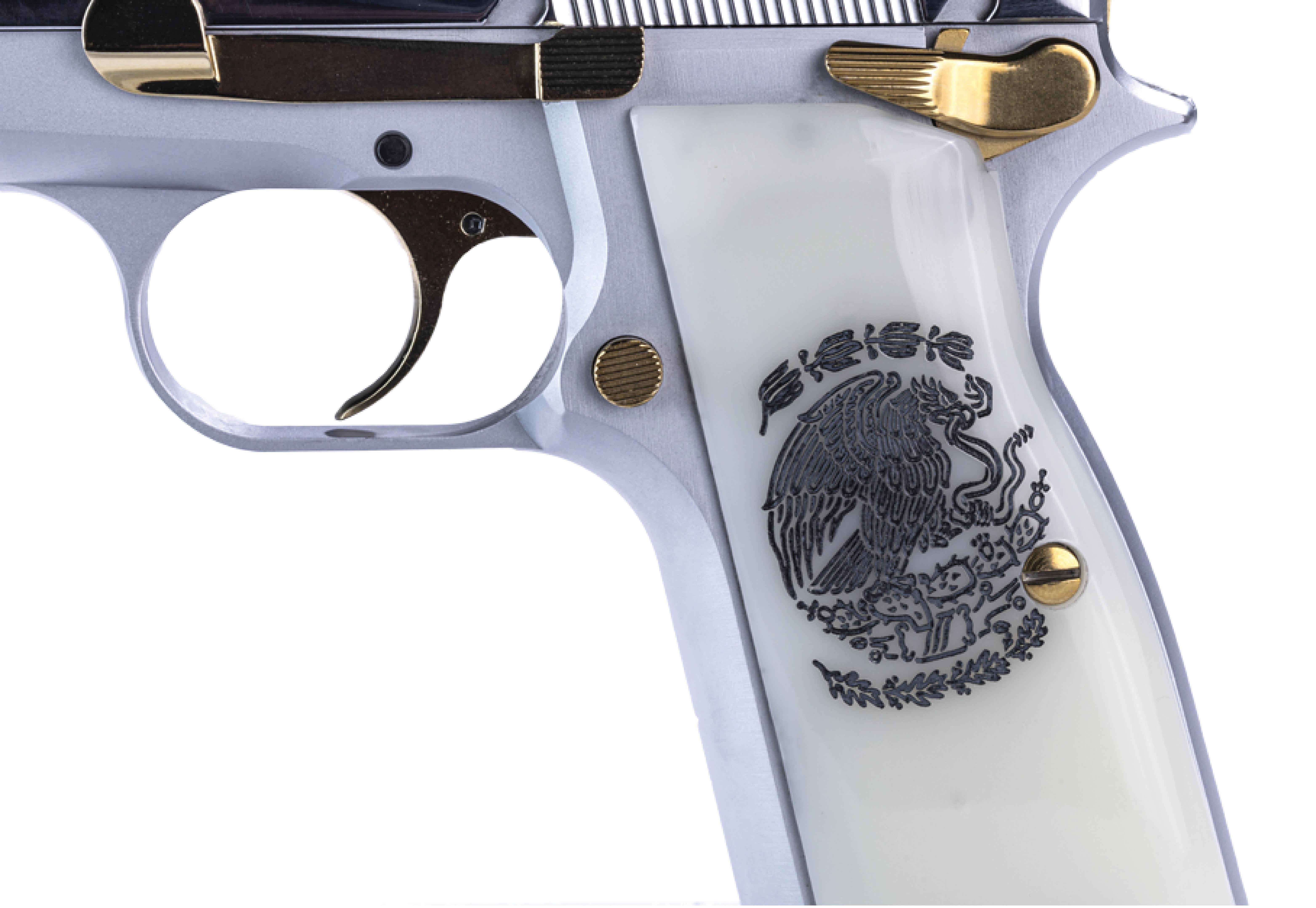 Ammo Bros | GIRSAN HIGH POWER MC P35 9MM LIBERADOR W/ MEXICAN EAGLE GRIPS