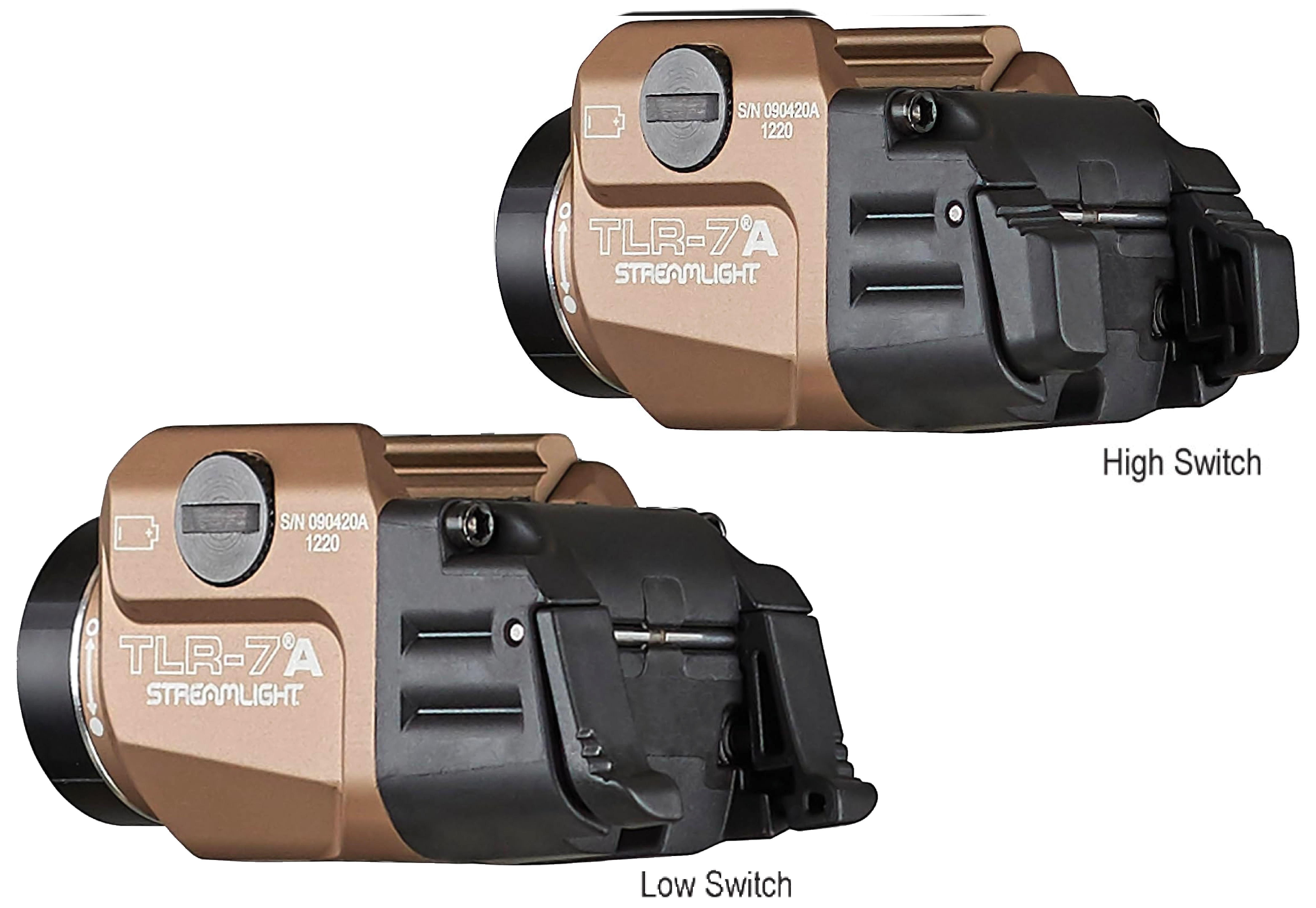 Ammo Bros | STREAMLIGHT TLR-7A FLEX 500 LUMEN WEAPON LIGHT - FDE