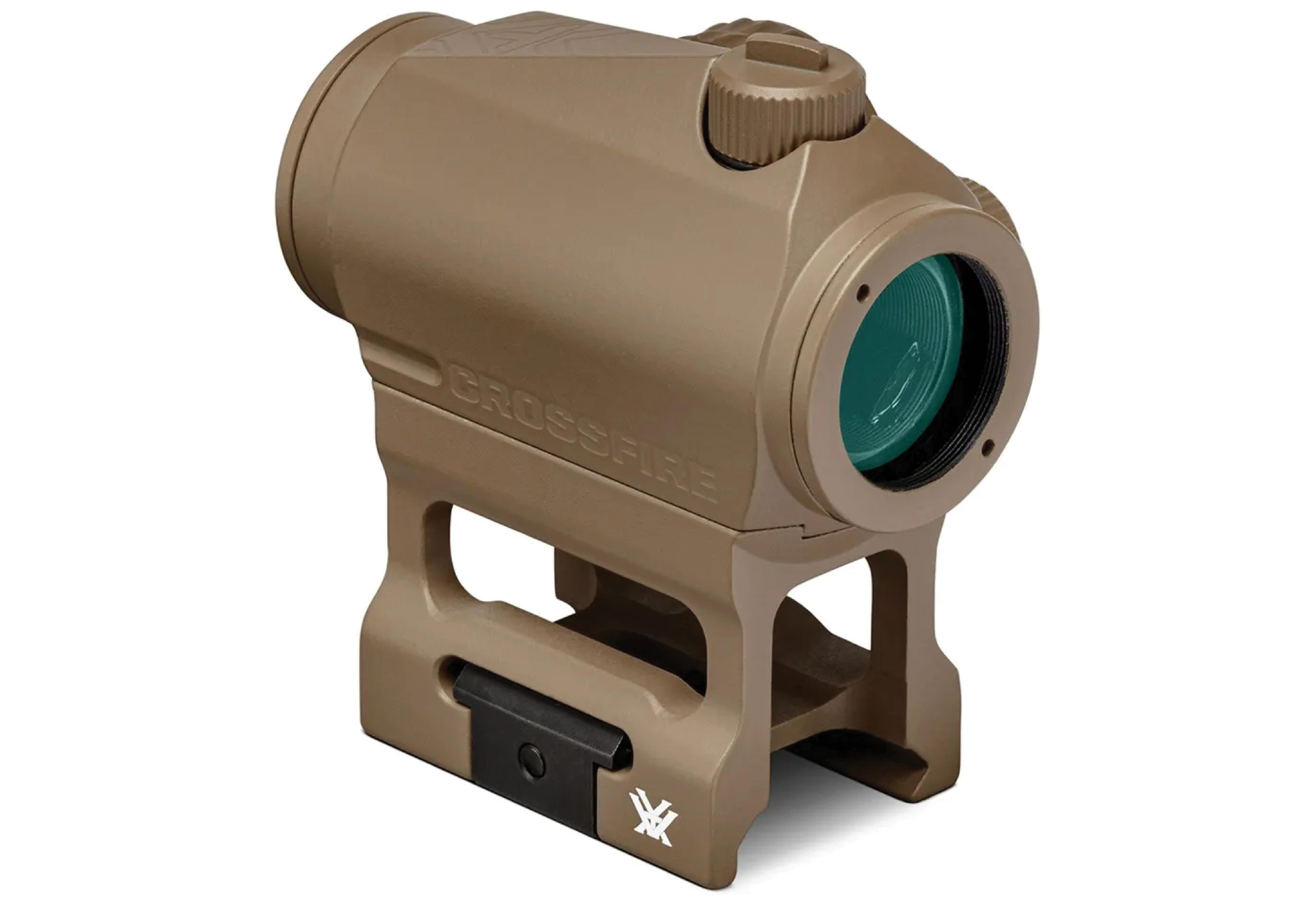 Ammo Bros | VORTEX OPTICS CROSSFIRE RED DOT W/ LED UPGRADE - TAN
