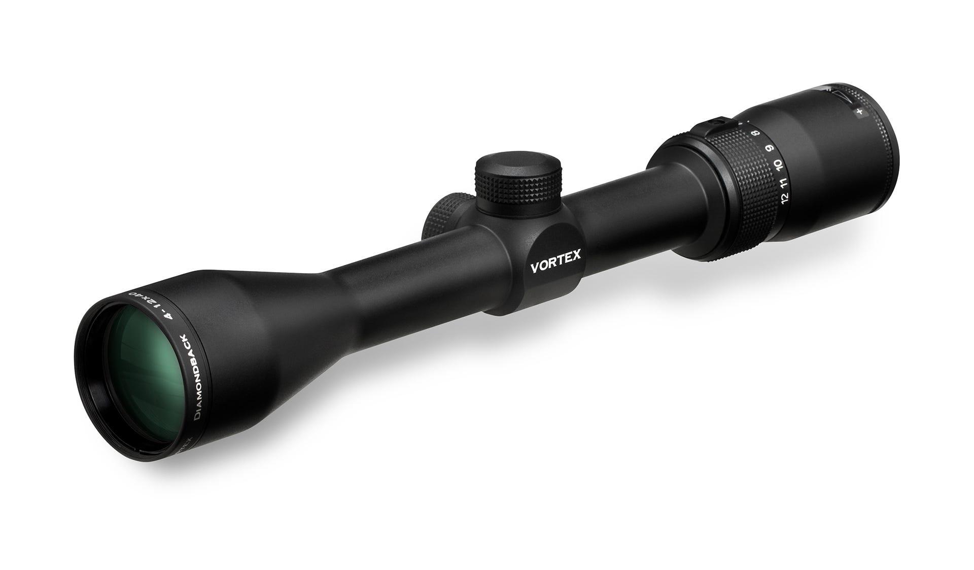 Vortex Diamondback Rifle Scope, 4-12x40, 1 Inch Tube, Dead-Hold BDC ...