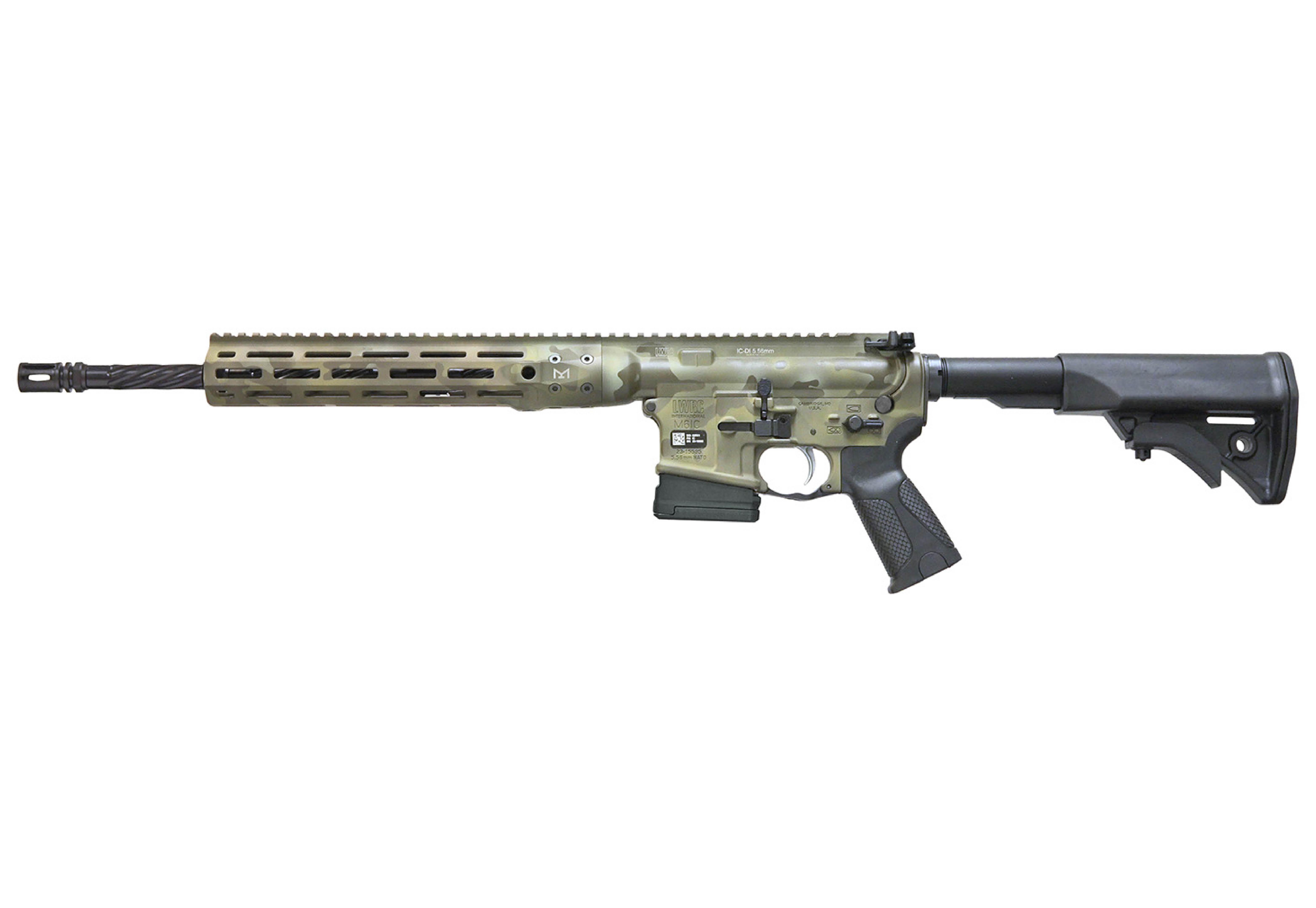 Ammo Bros | LWRC INDIVIDUAL CARBINE DI W/ M-LOK RAIL - MULTICAM