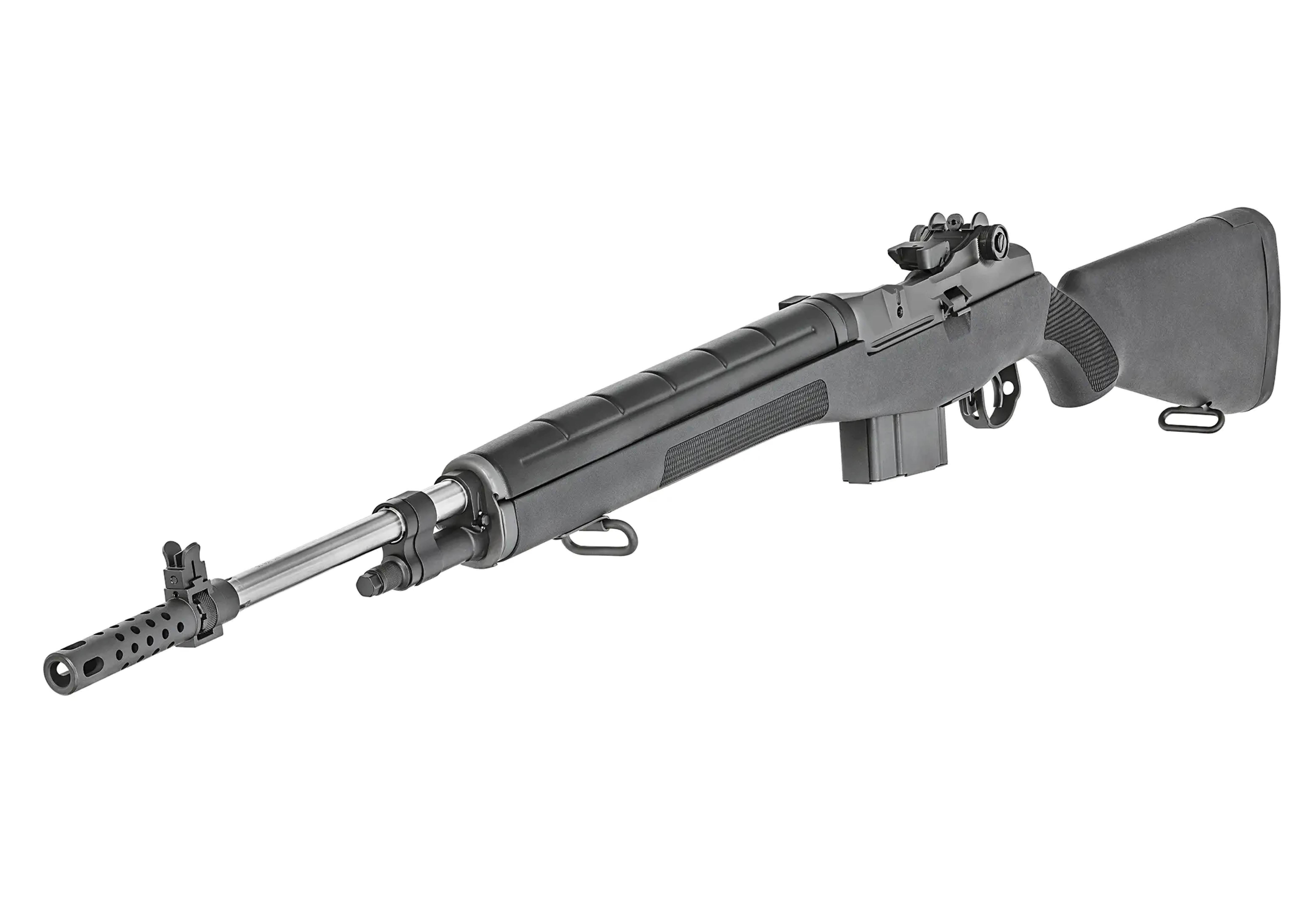 Ammo Bros | SPRINGFIELD LOADED M1A 6.5CM W/ NM STAINLESS STEEL BARREL