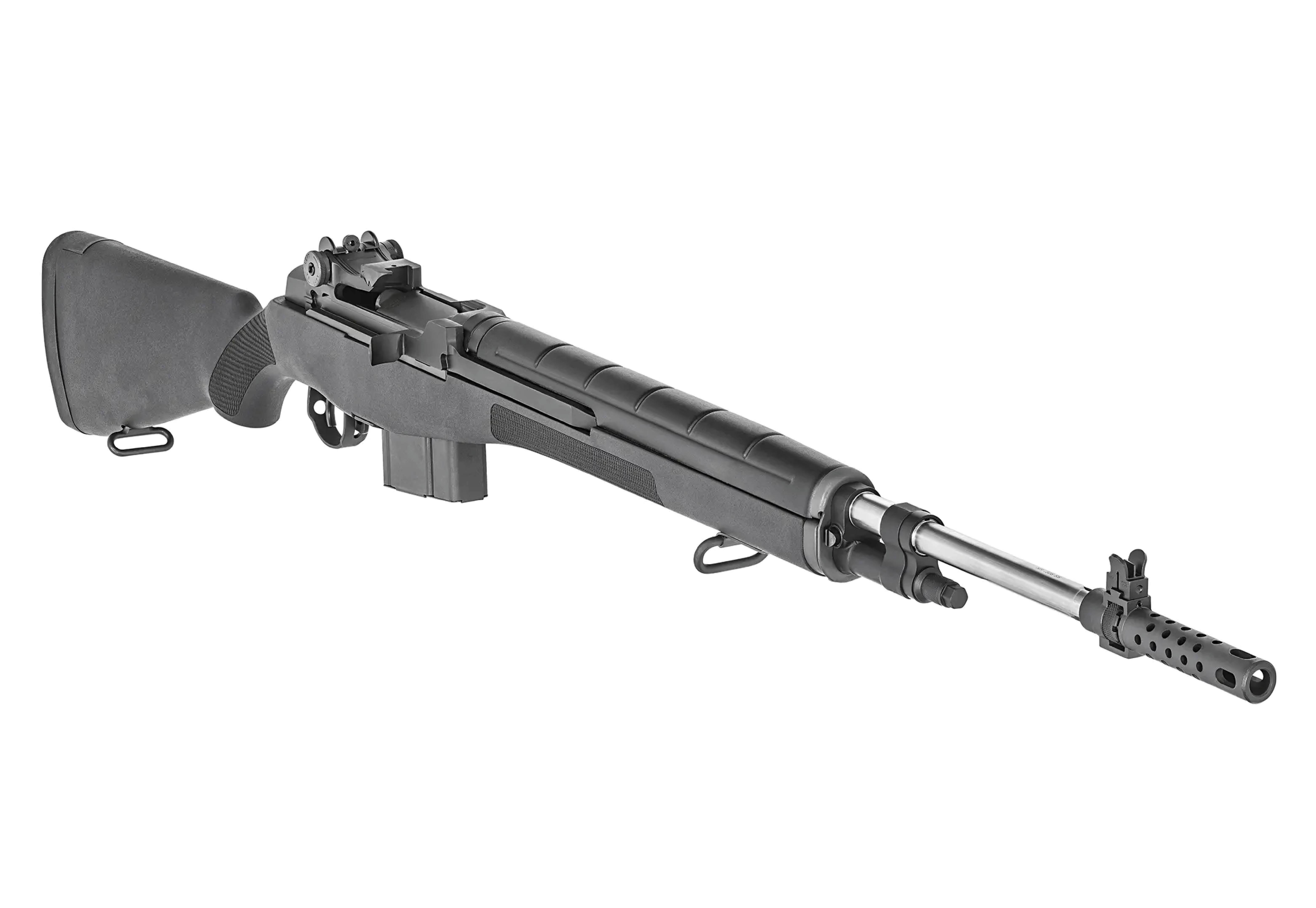 Ammo Bros | SPRINGFIELD LOADED M1A 6.5CM W/ NM STAINLESS STEEL BARREL