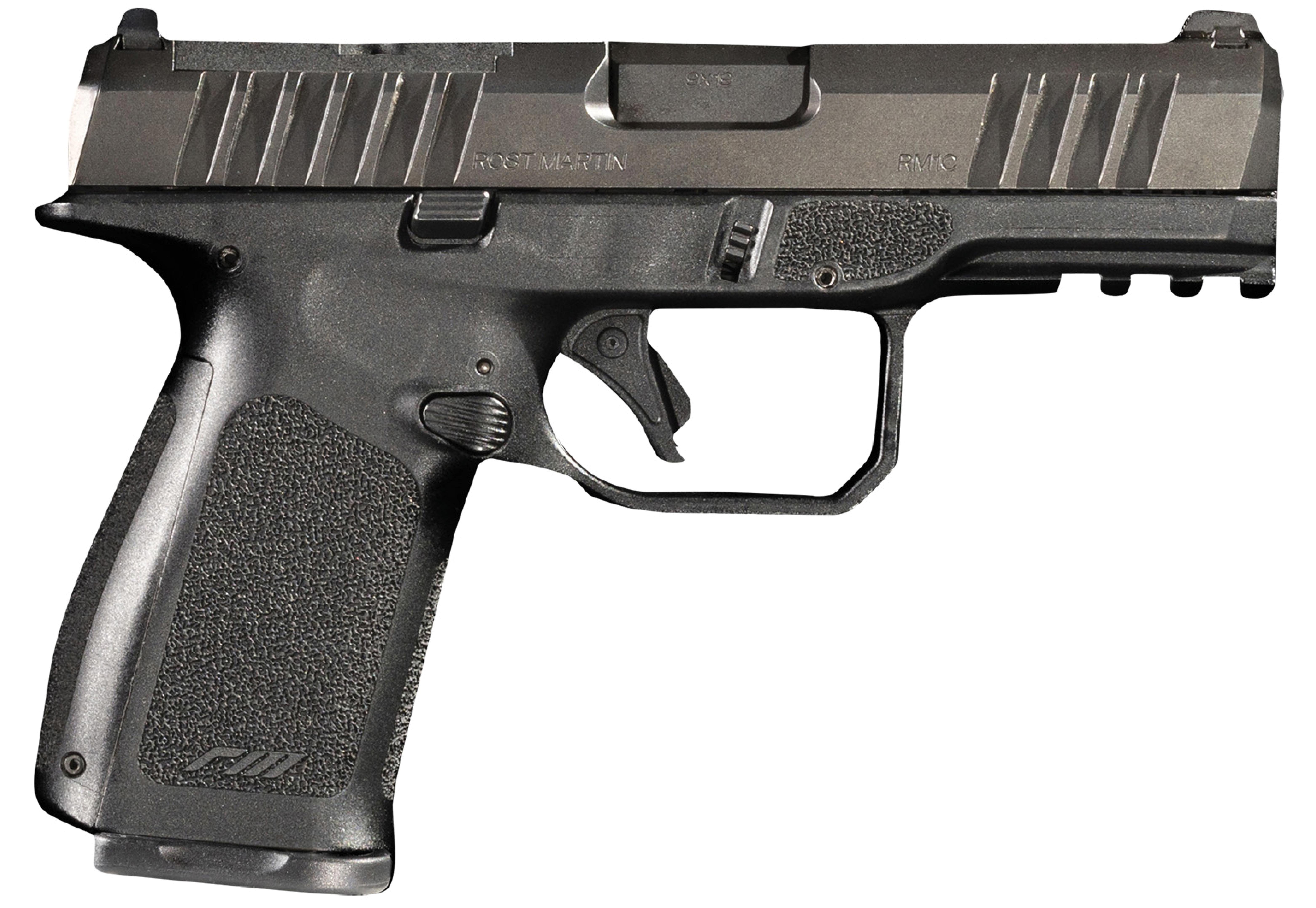 Ammo Bros | ROST MARTIN RM1C 9MM OPTICS READY PISTOL - BLACK