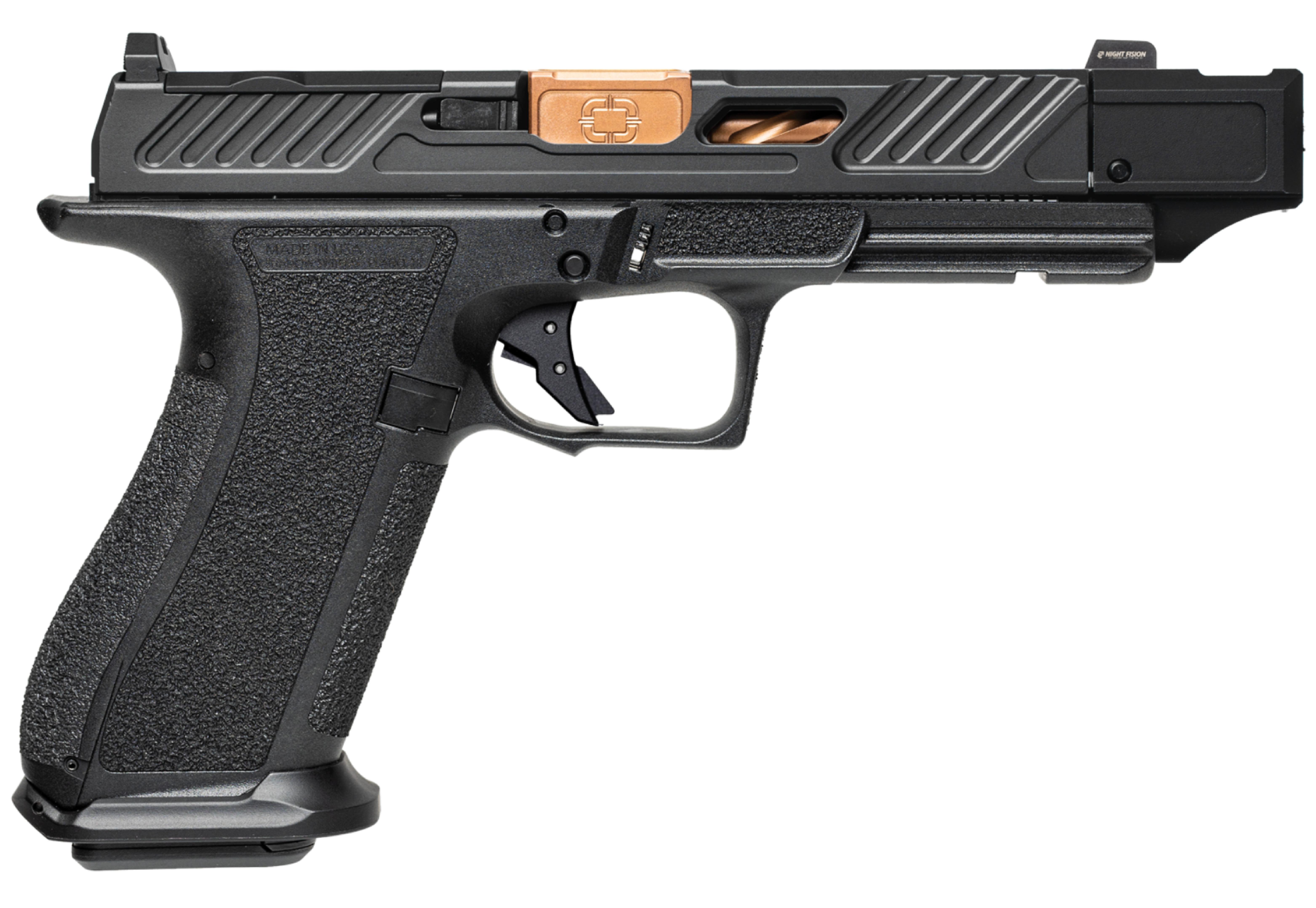 Ammo Bros | SHADOW SYSTEMS DR920P 9MM BLACK W/ 4.5IN BRONZE COMPENSATED ...