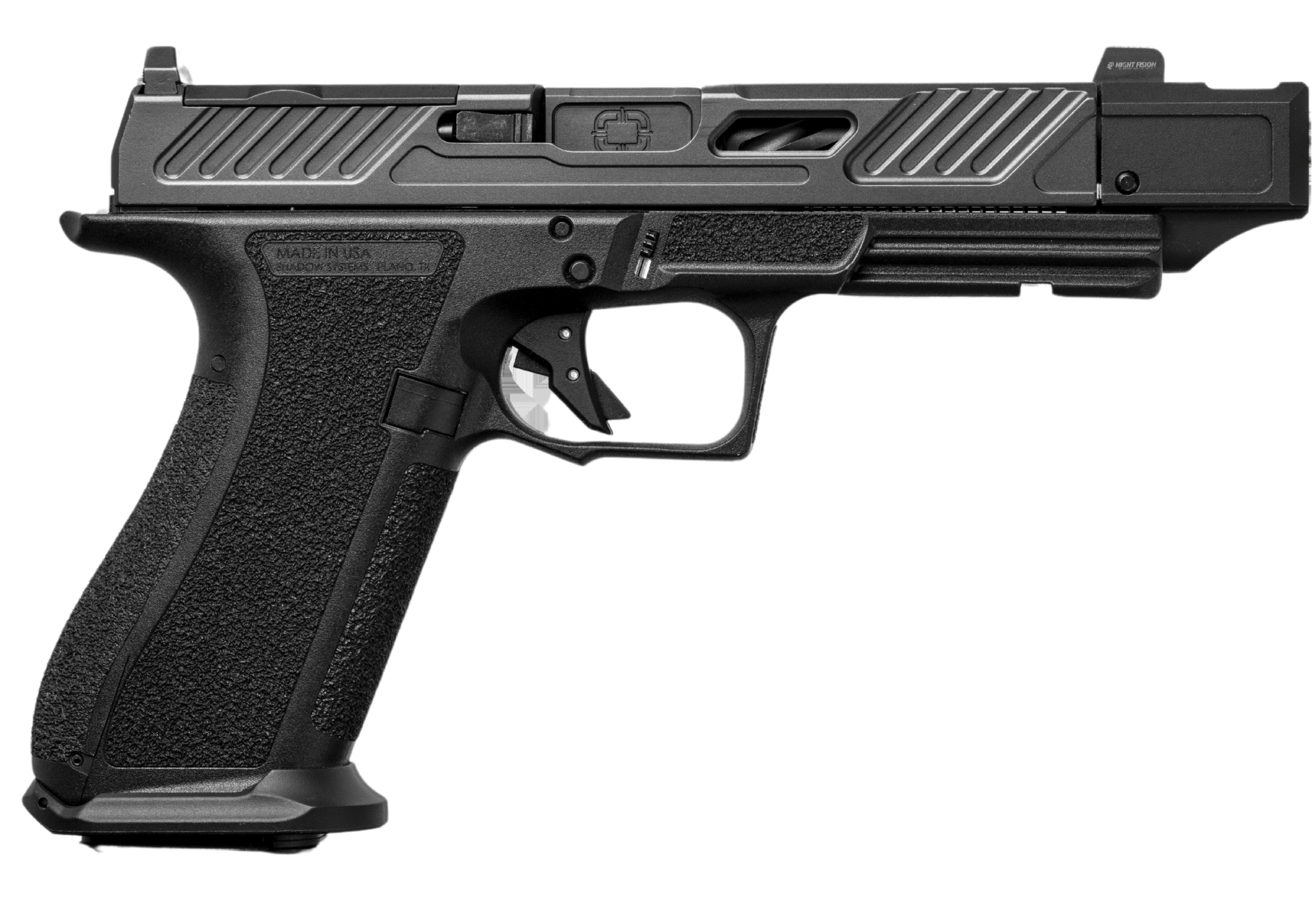 Ammo Bros | SHADOW SYSTEMS DR920P 9MM BLACK W/ 4.5IN BLACK COMPENSATED ...
