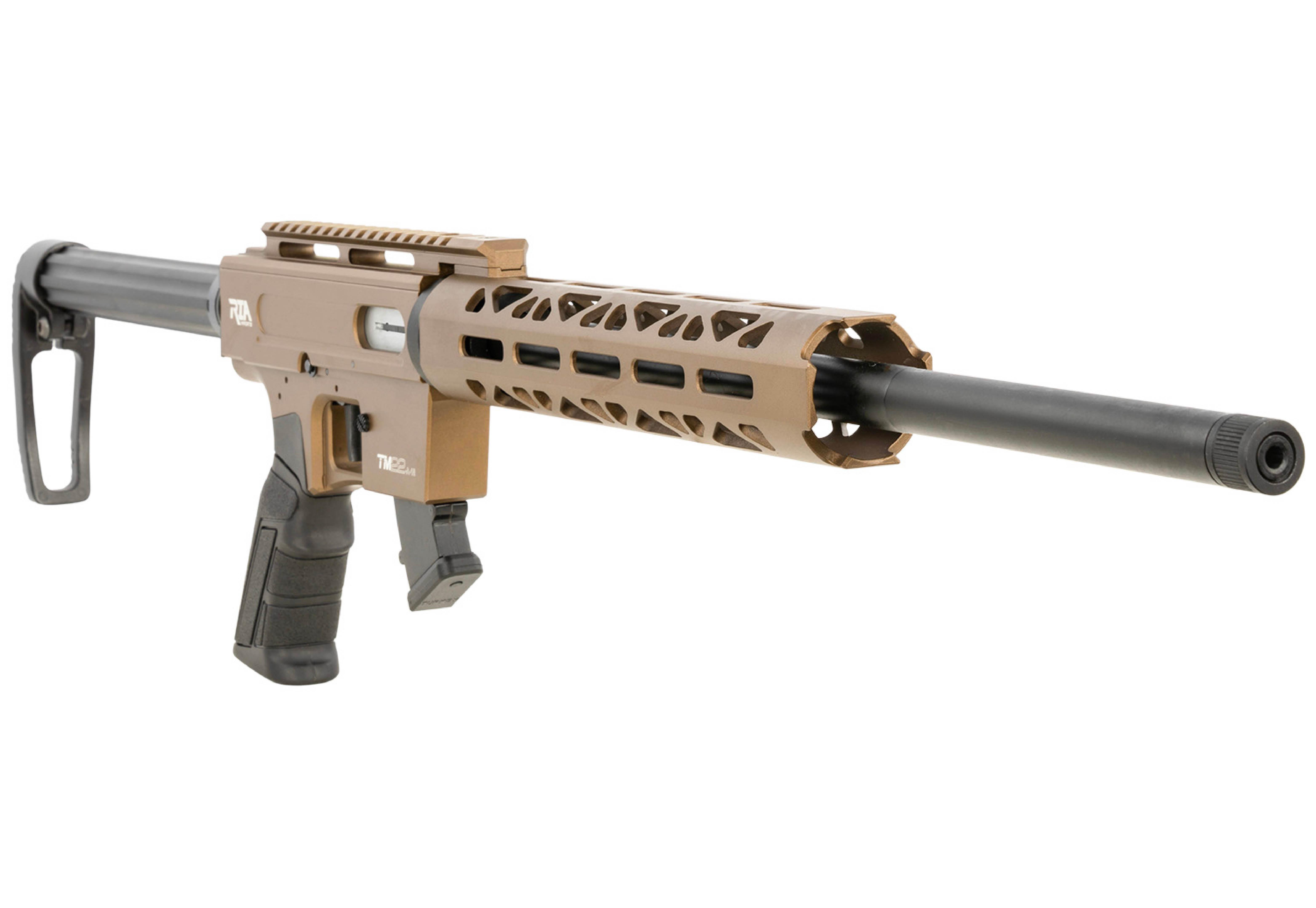 Ammo Bros | ROCK ISLAND ARMORY TM22 SEMI-AUTO RIFLE - BURNT BRONZE