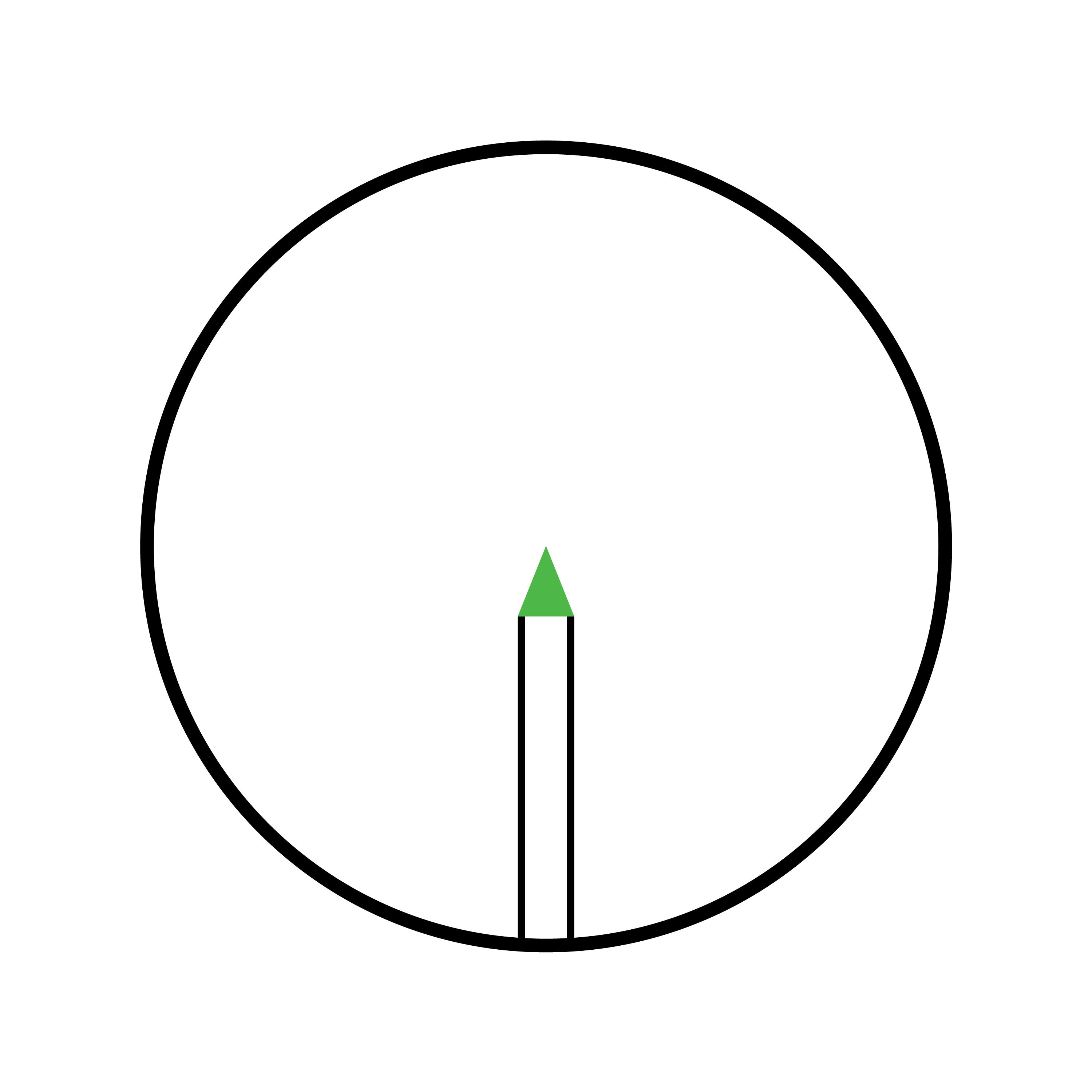 Trijicon AccuPoint 1-4x24 Riflescope Green Triangle Post Reticle TR24G