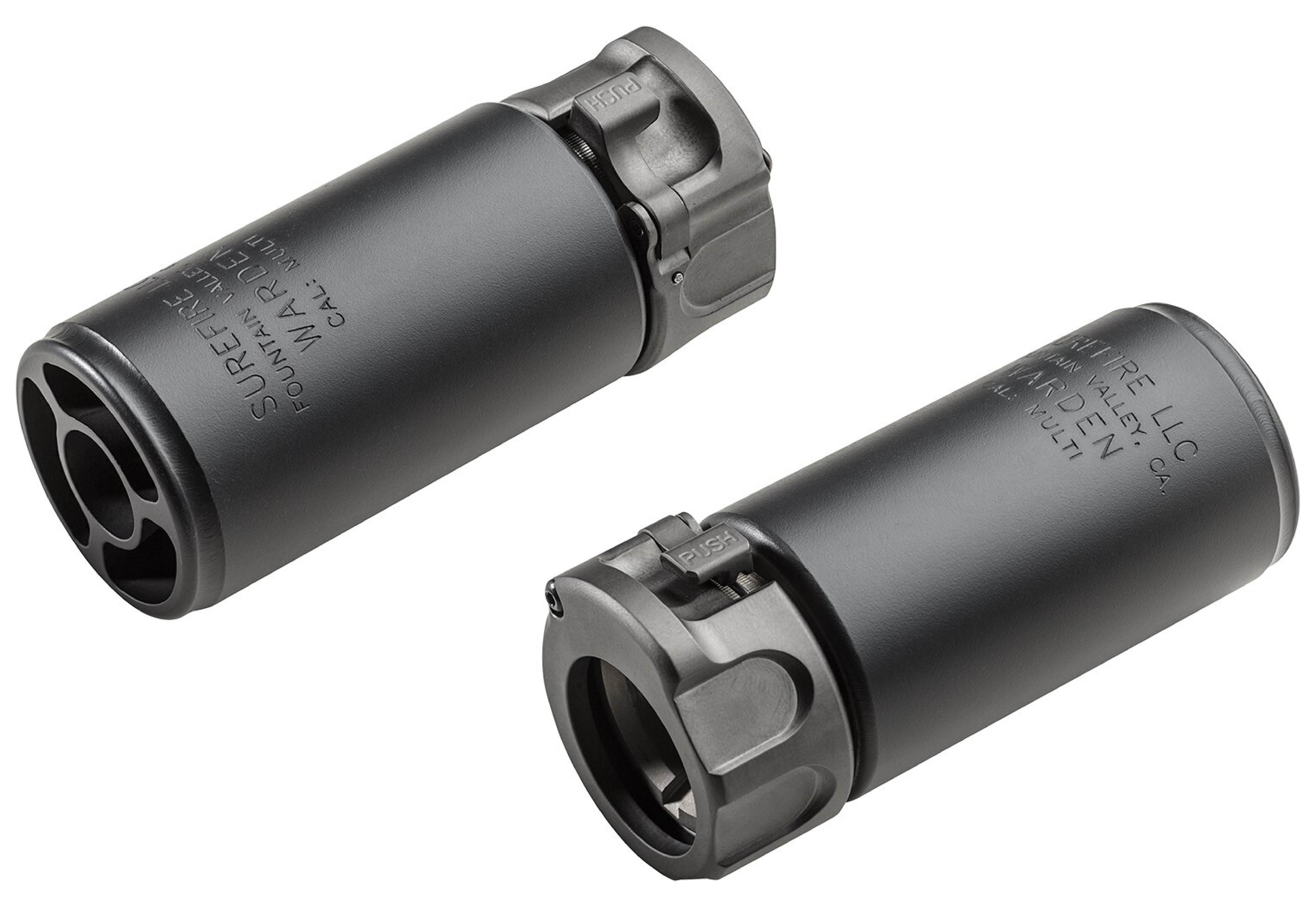 Ammo Bros | SUREFIRE WARDEN FAST-ATTACH BLAST REGULATOR - BLACK