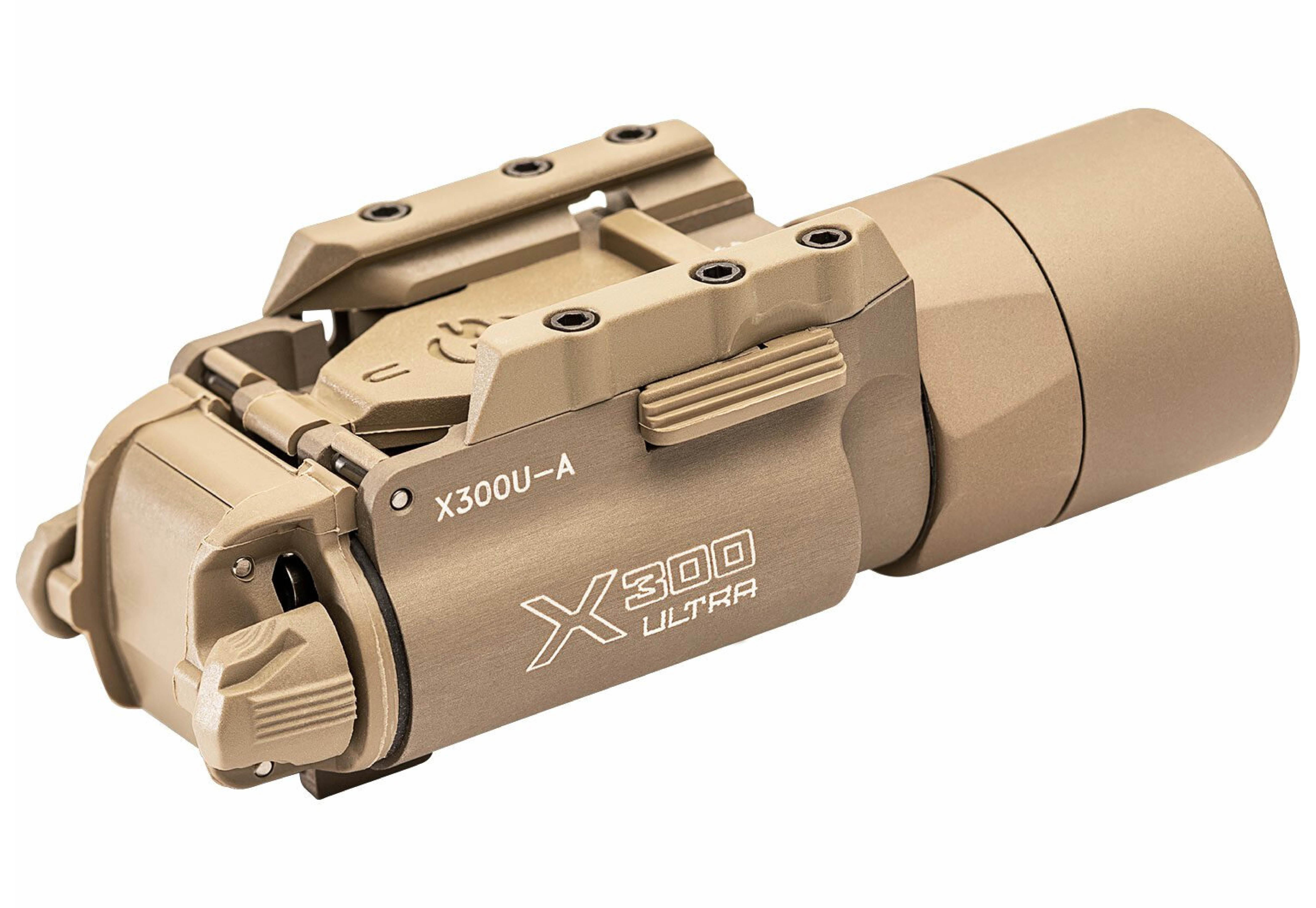 Ammo Bros | SUREFIRE X300 LED WEAPON LIGHT W/ LEVER LATCH - TAN