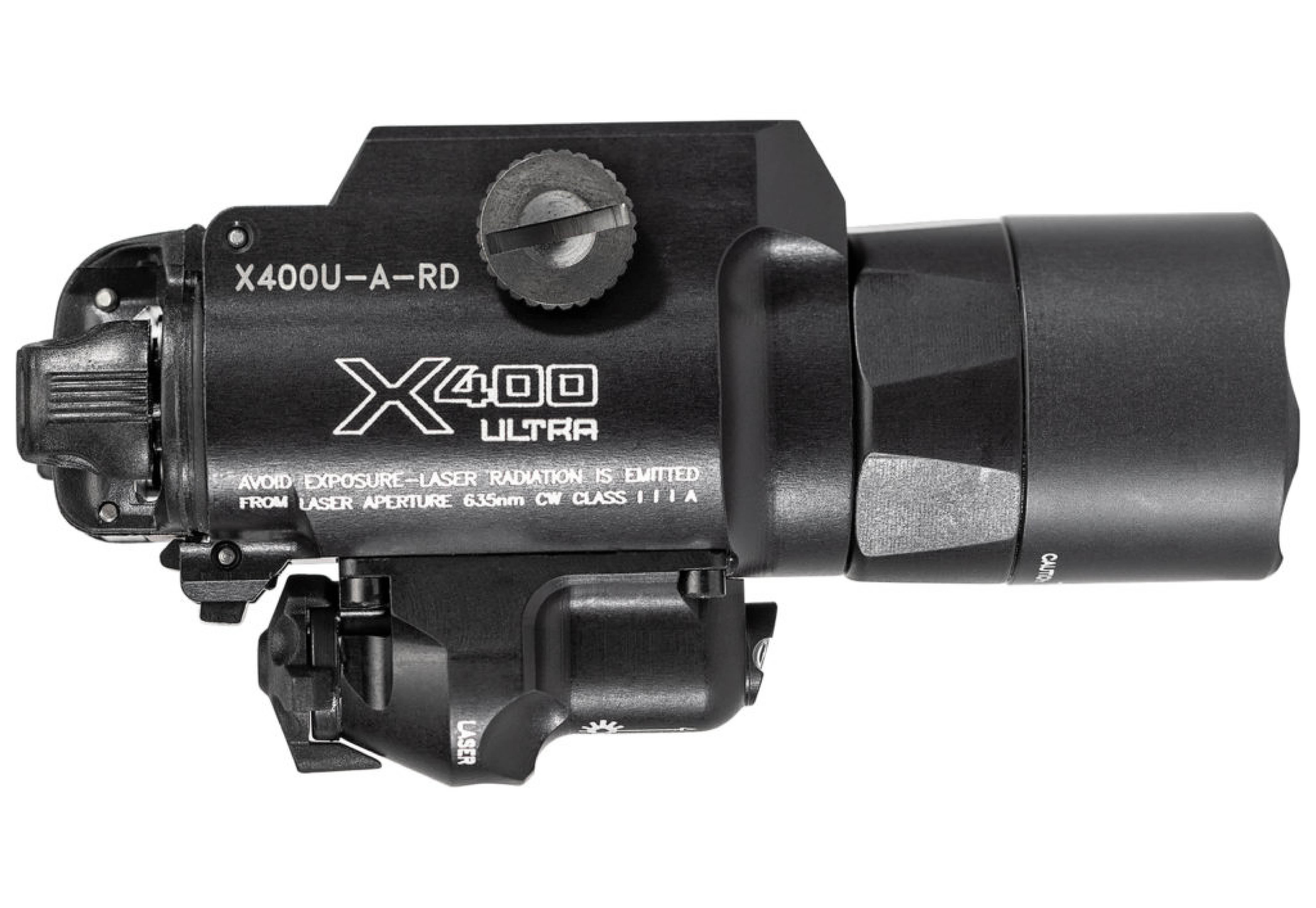 Ammo Bros | SUREFIRE X400 LED WEAPONLIGHT W/ RED LASER
