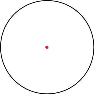 Trijicon SRS 1.75 MOA Red Dot Quick Release Flattop Mount SRS02